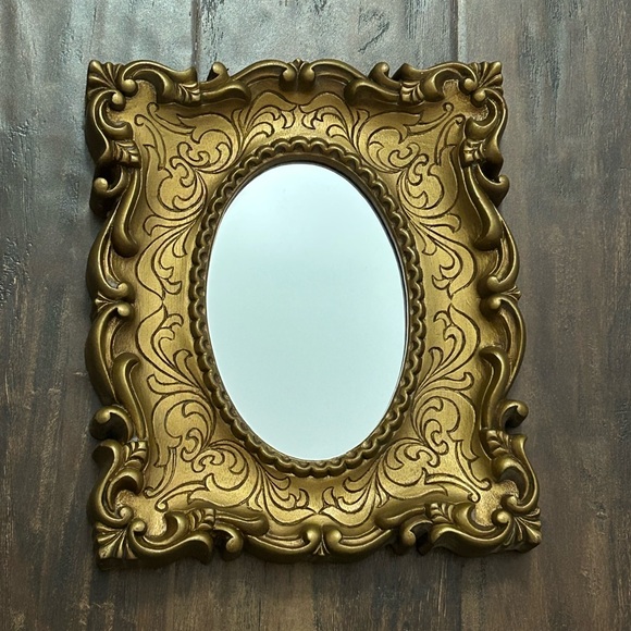 Wall Decor | Vintage French Inspired Small Gold Mirror | Poshmark